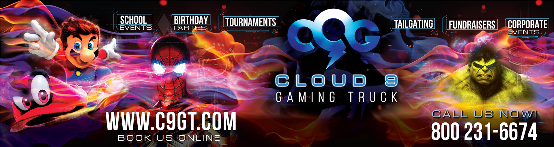 C9 Game Truck – Cloud 9 Gaming Truck